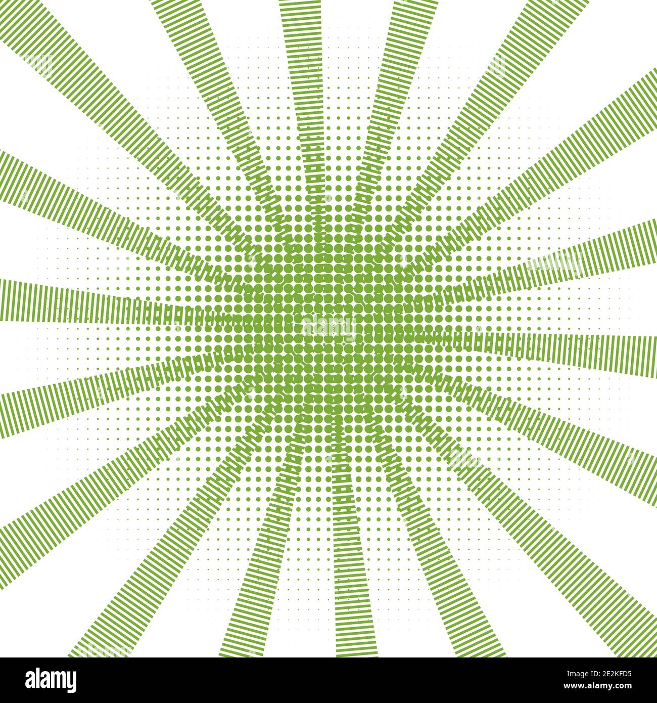 Retro comic green background raster gradient halftone pop art retro ...