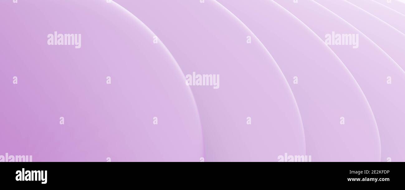 violet abstract geometric round curve shape 3d render illustration ...