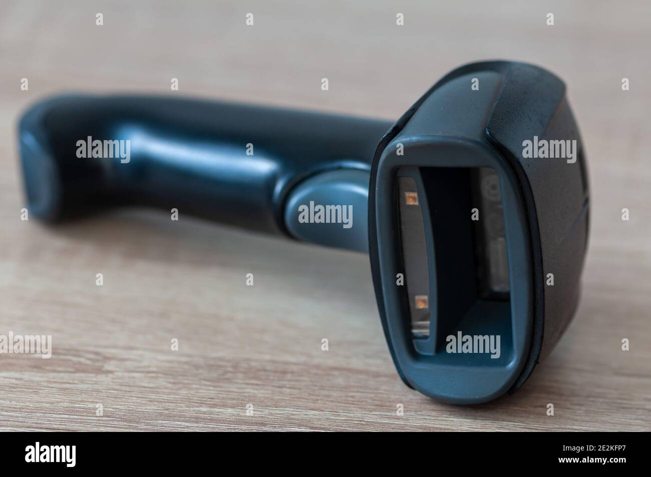 Handheld barcode laser reader scanner device equipment hi-res stock ...