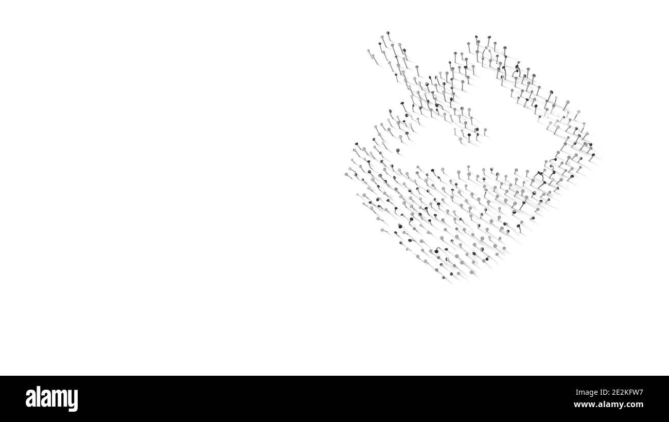 3d rendering symbol of jar with liquid in pour out position wrapped in ...