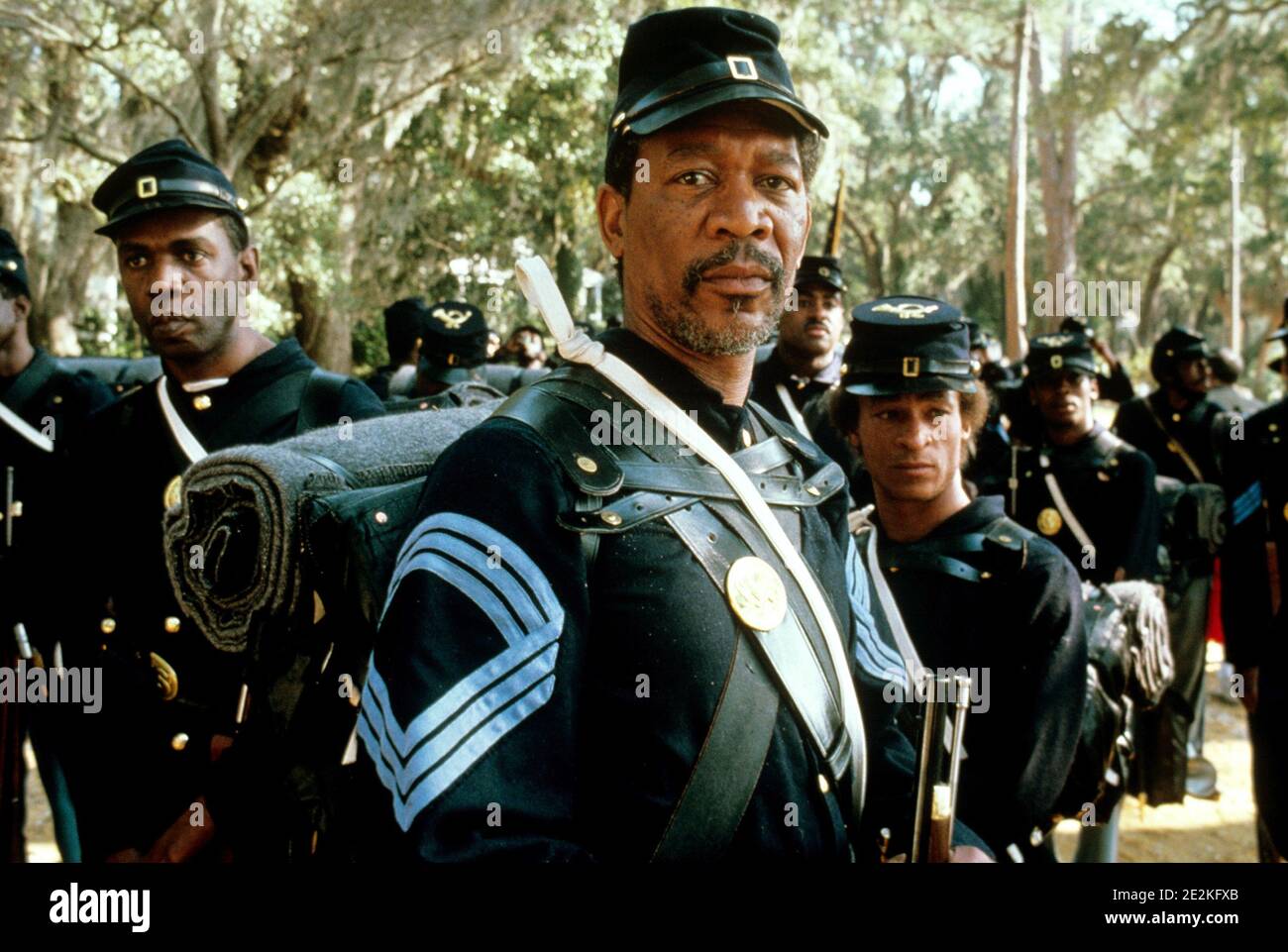 Morgan Freeman, "Glory" (1989) Tri-Star / File Reference # 34082-174THA ...