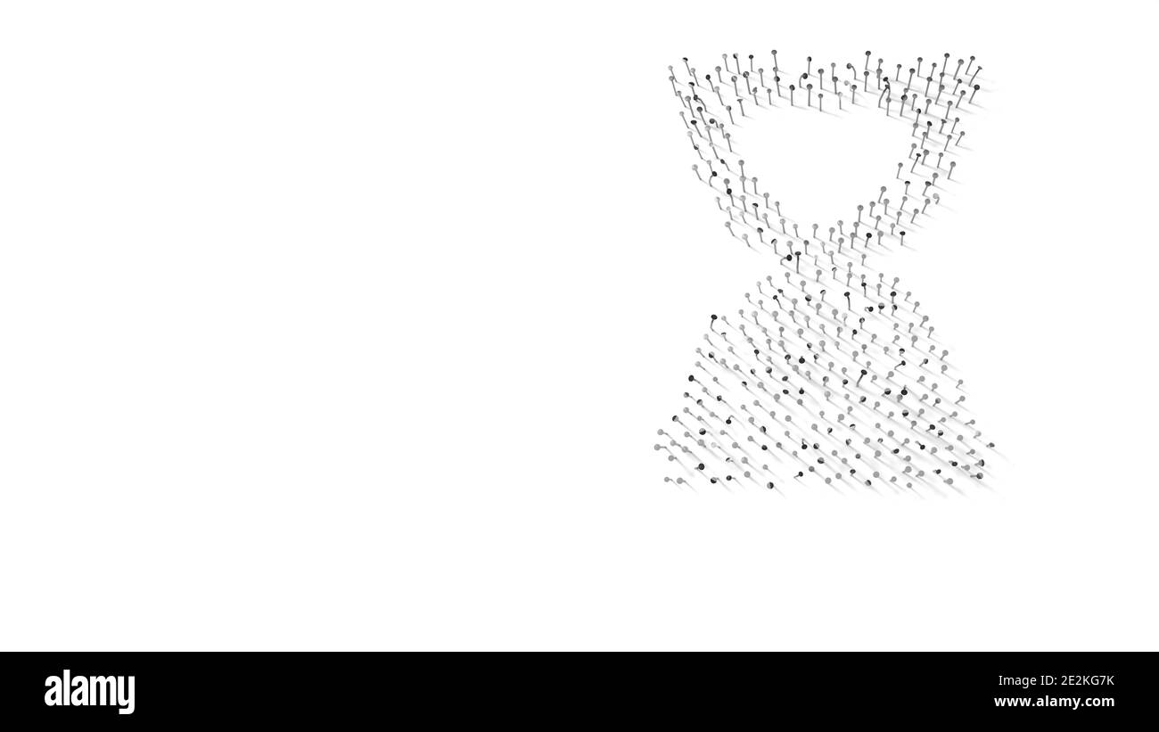 Hourglass end icon hi-res stock photography and images - Alamy