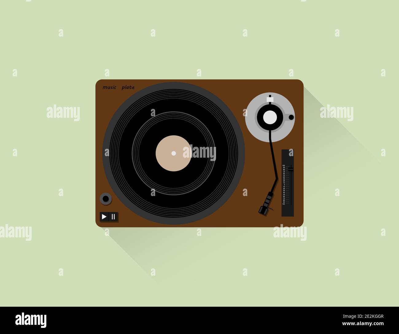 Blank record sleeve Stock Vector Images - Alamy