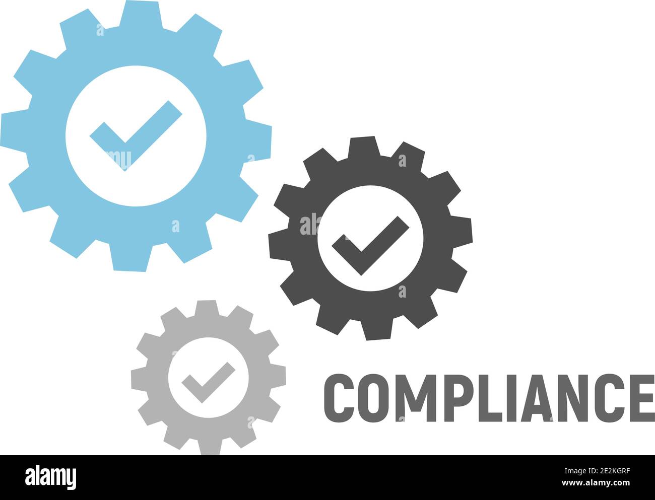 Business concept. Compliance graphic on white background Stock Vector ...