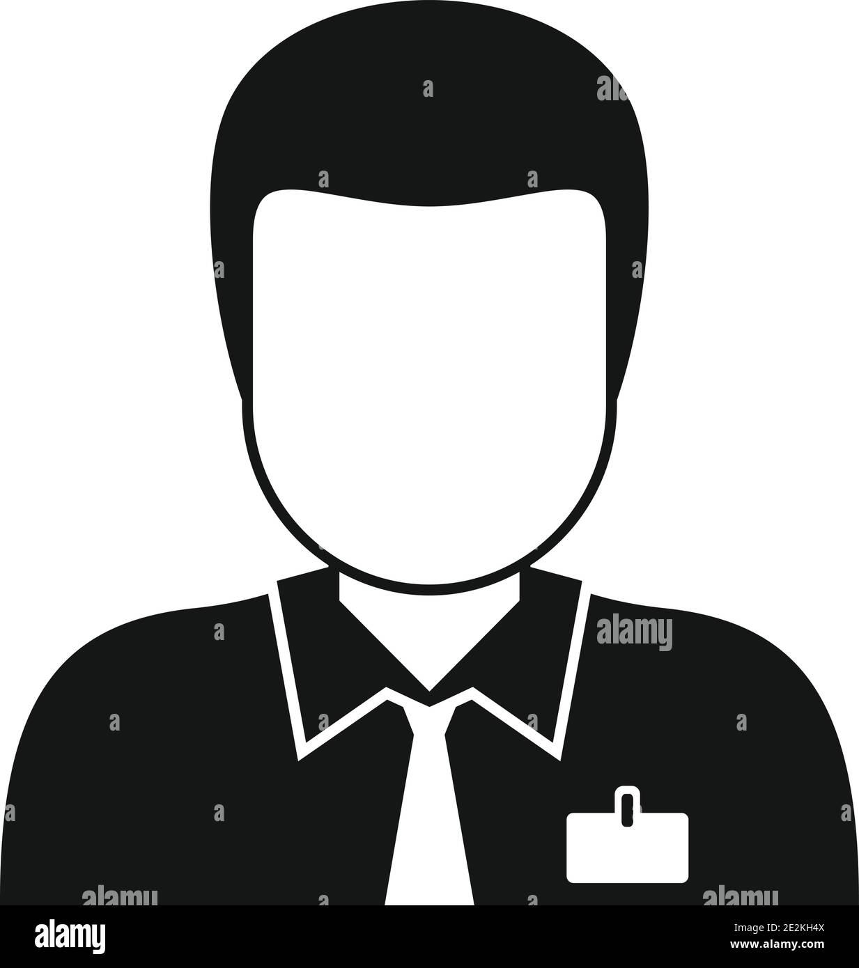 Man realtor icon, simple style Stock Vector Image & Art - Alamy