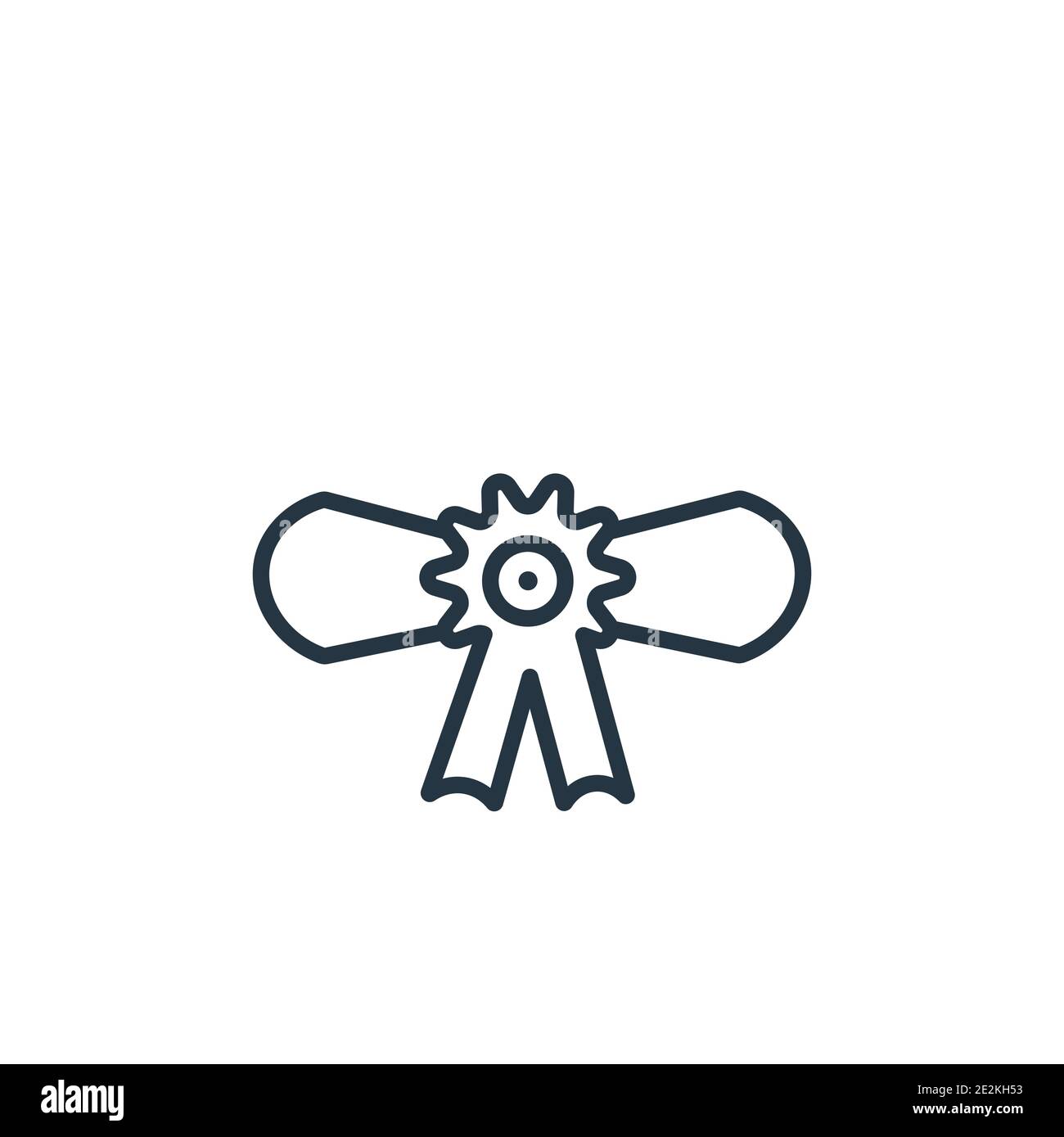 Graduation diploma outline vector icon. Thin line black graduation ...