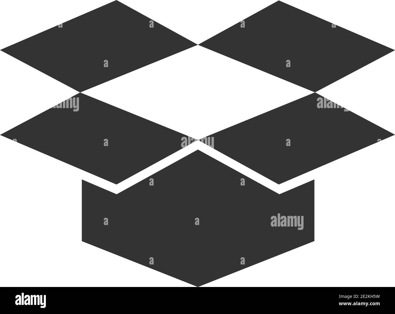 Empty white square flyer Stock Vector Images - Alamy