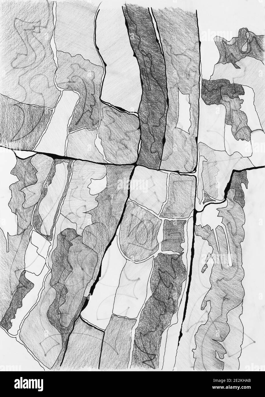 Pencil Hatching Texture High Resolution Stock Photography and Images ...