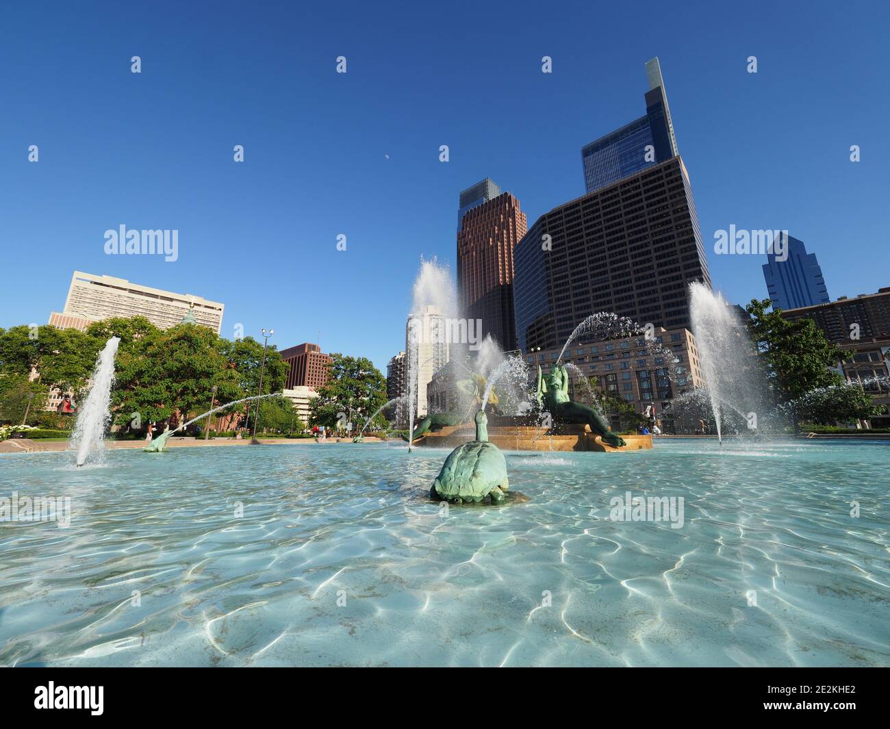 Image of the Swann Memorial Fountain in Philadelphia Stock Photo - Alamy