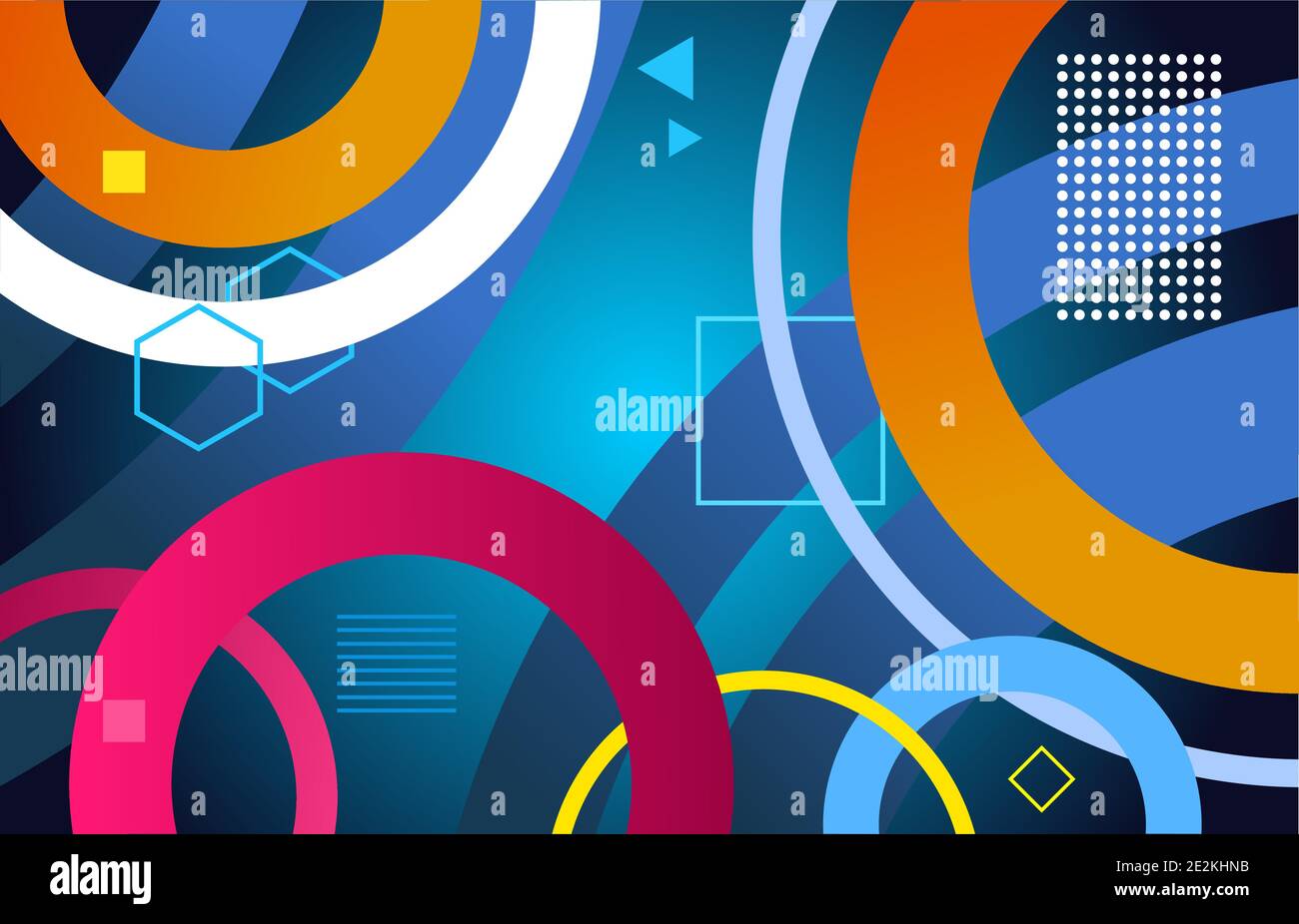 Abstract background modern geometric colorful texture design Stock ...