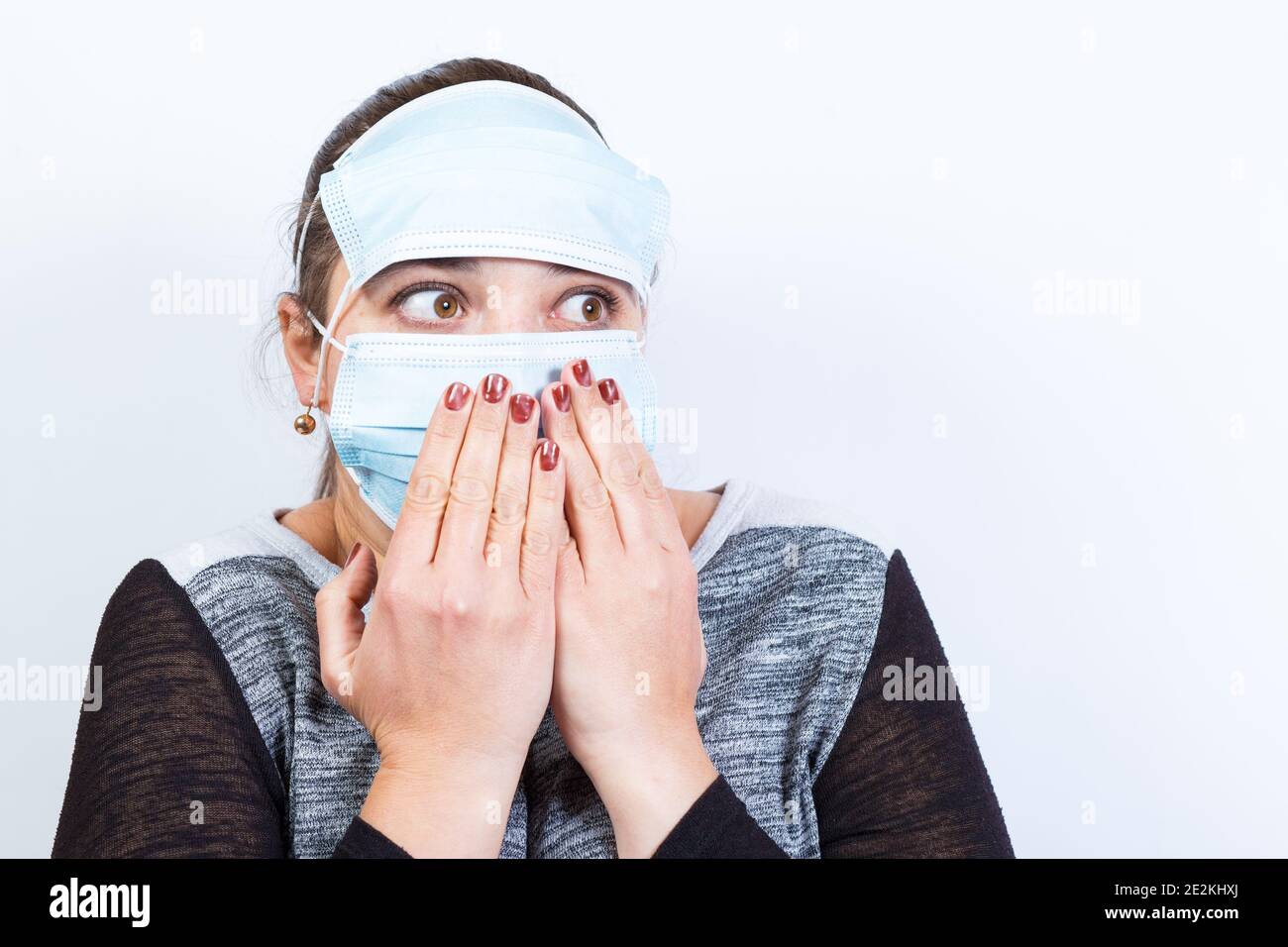 Scared face hi-res stock photography and images - Alamy