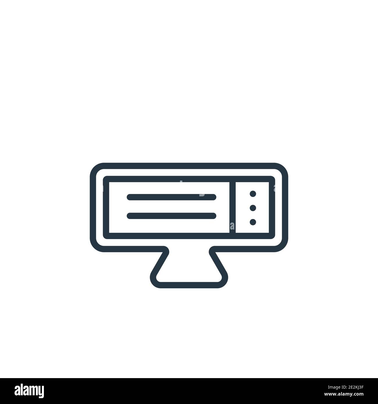 Heating outline vector icon. Thin line black heating icon, flat vector ...