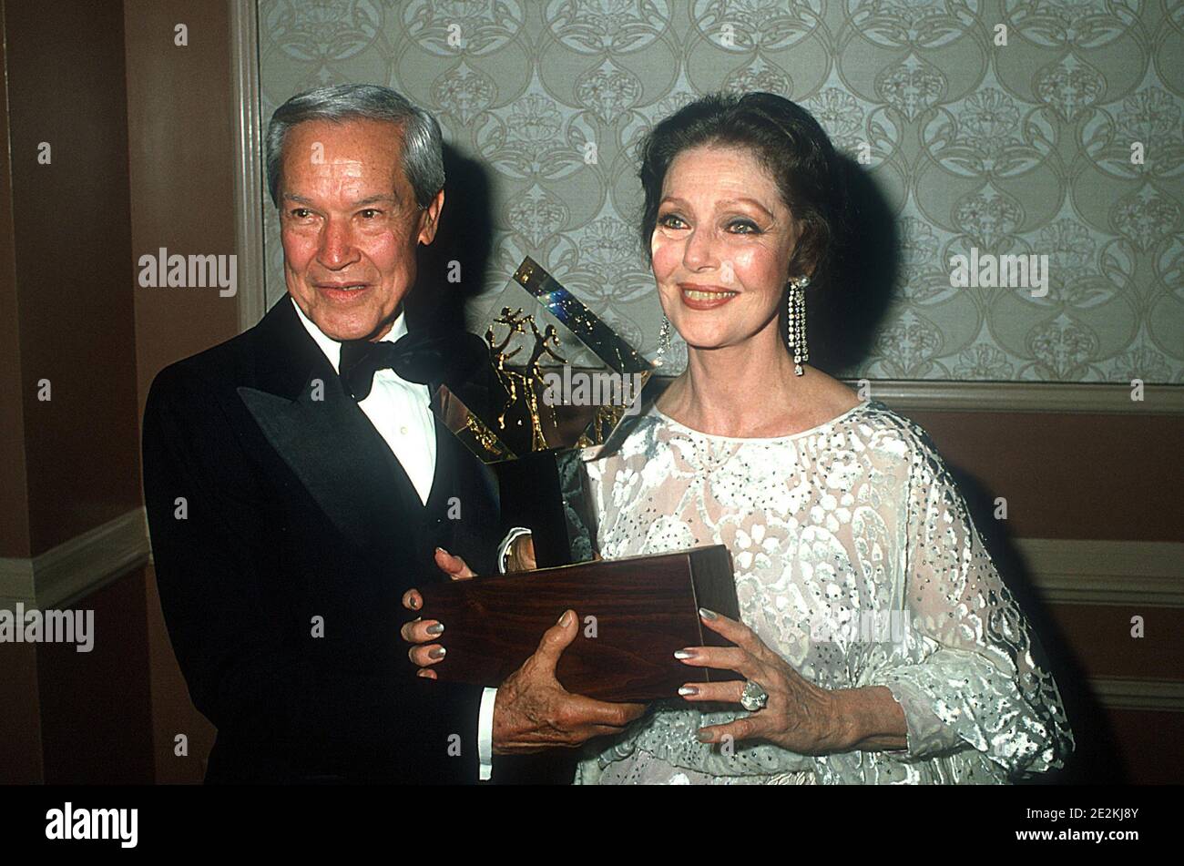 Loretta Young And Jean Louis Credit: Ralph Dominguez/MediaPunch Stock ...