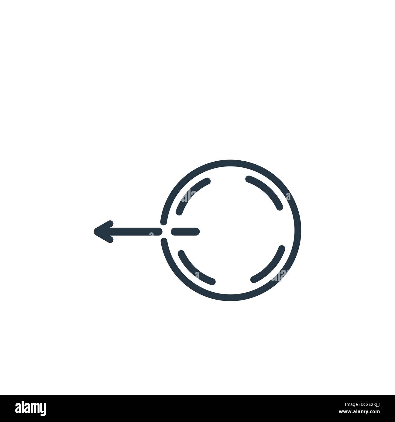 Sent outline vector icon. Thin line black sent icon, flat vector simple ...