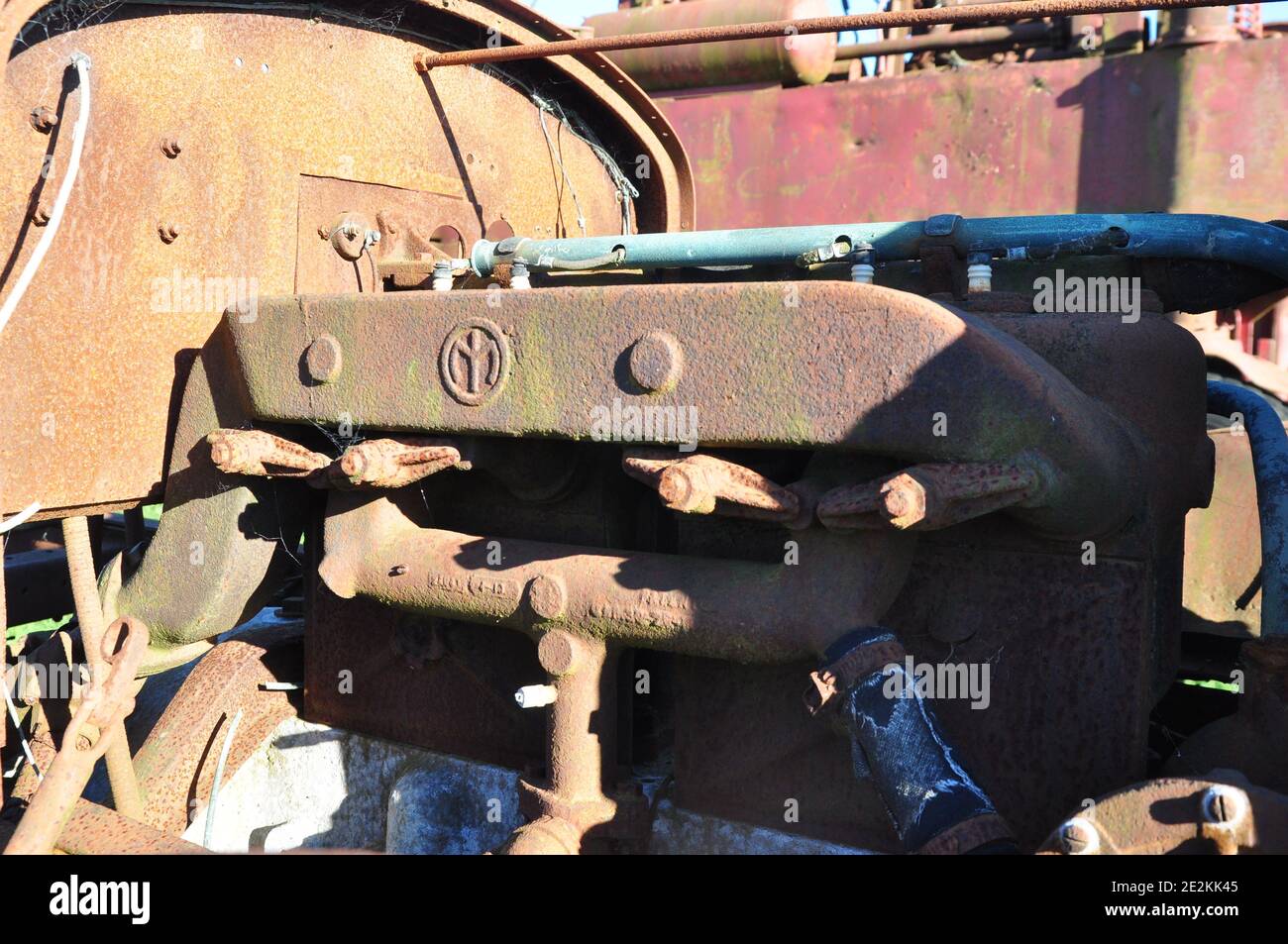 old rusty metal with mold decomposing to age Stock Photo - Alamy