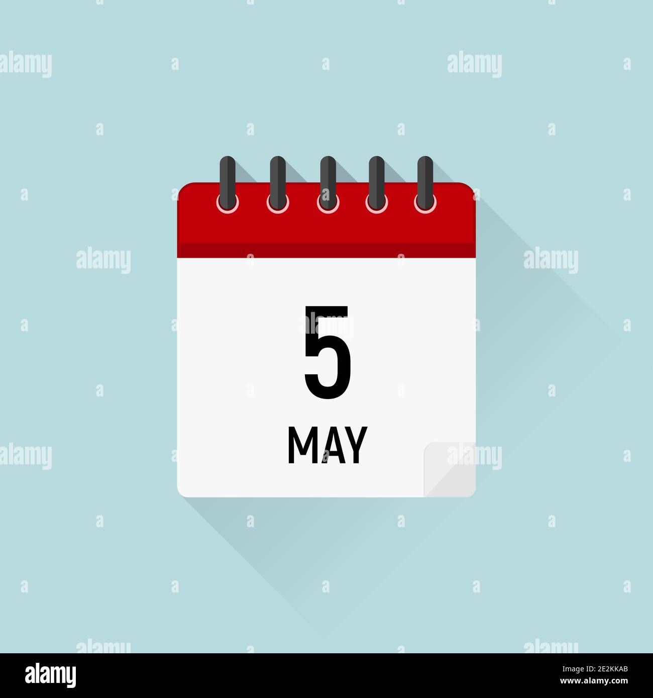 May 5 Cinco de Mayo Day. Calendar icon Stock Vector Image & Art - Alamy