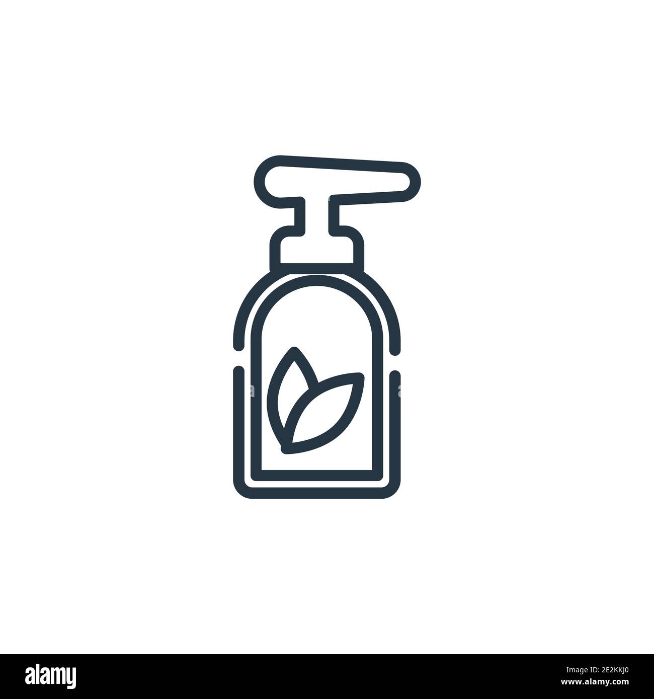Massage oil outline vector icon. Thin line black massage oil icon, flat ...