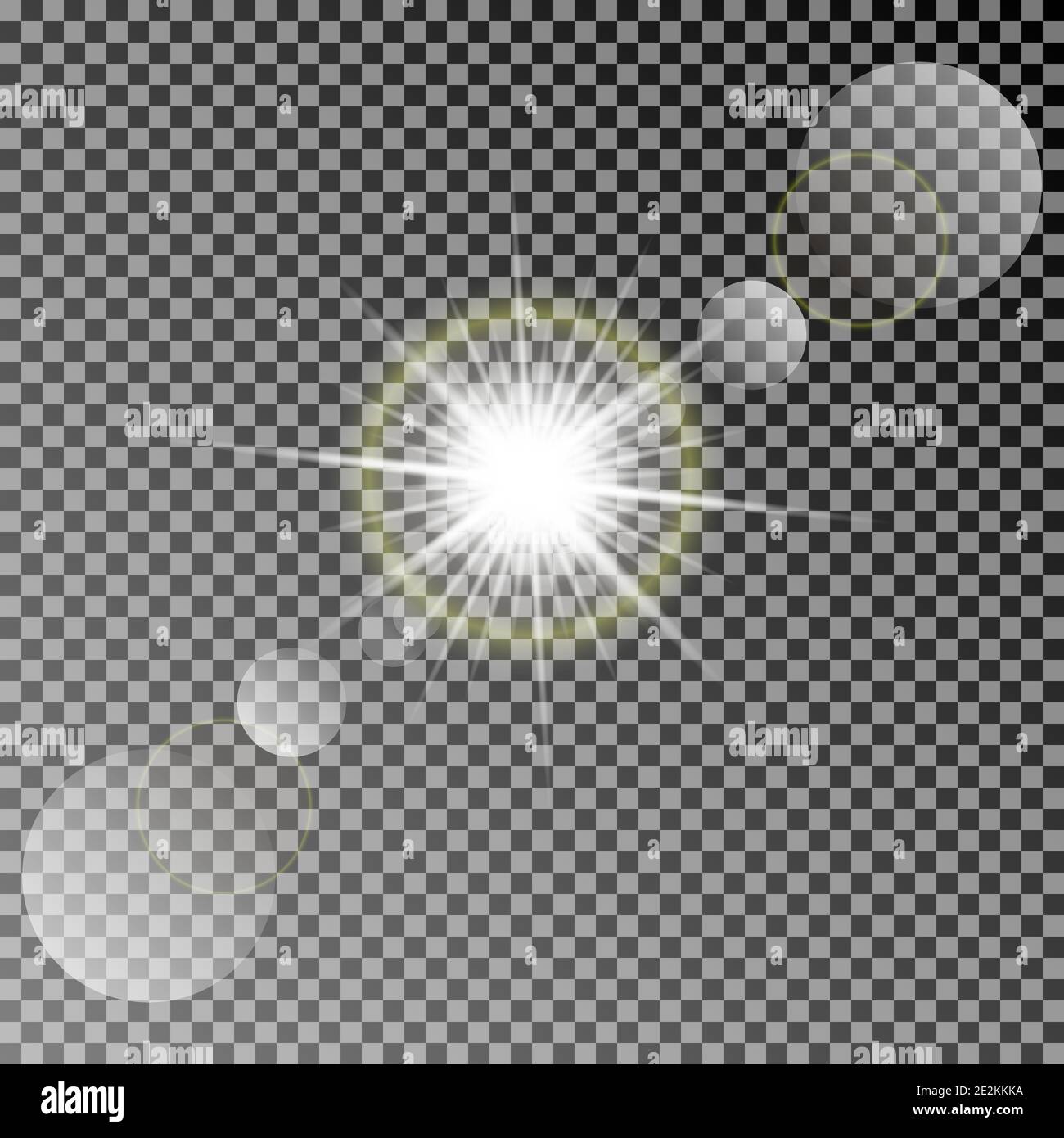 Sun effects Stock Vector Images - Alamy