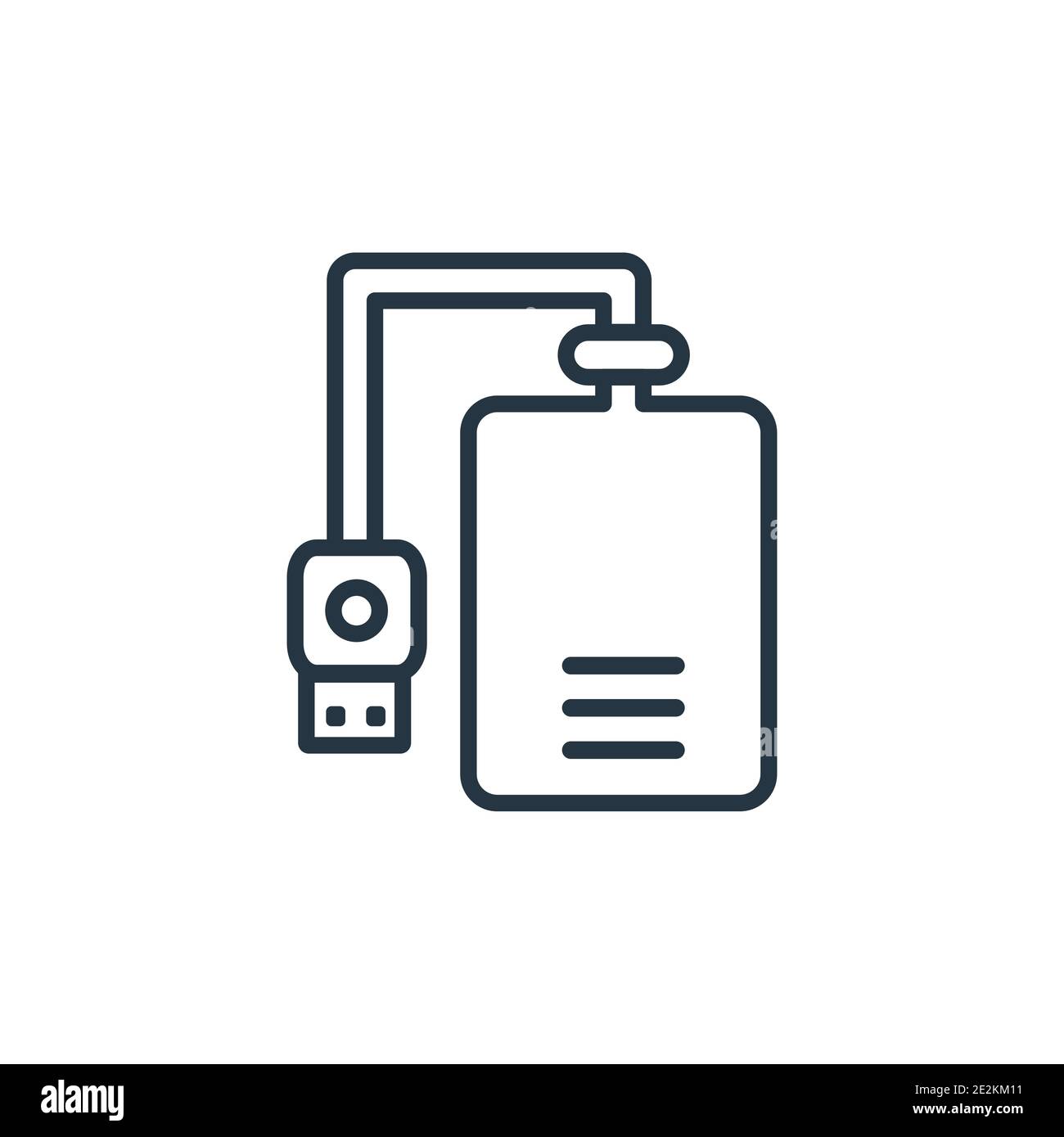 External hard drive outline vector icon. Thin line black external hard ... External hard drive outline vector icon. Thin line black external hard ...