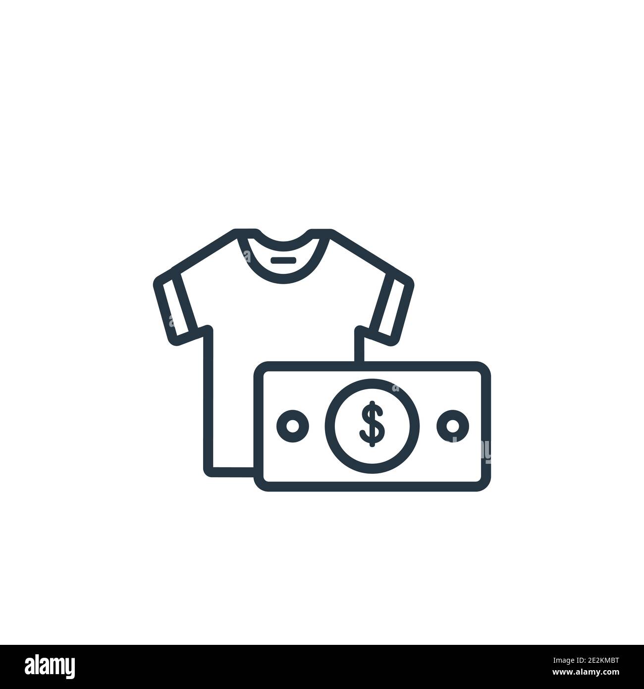 Refund outline vector icon. Thin line black refund icon, flat vector ...