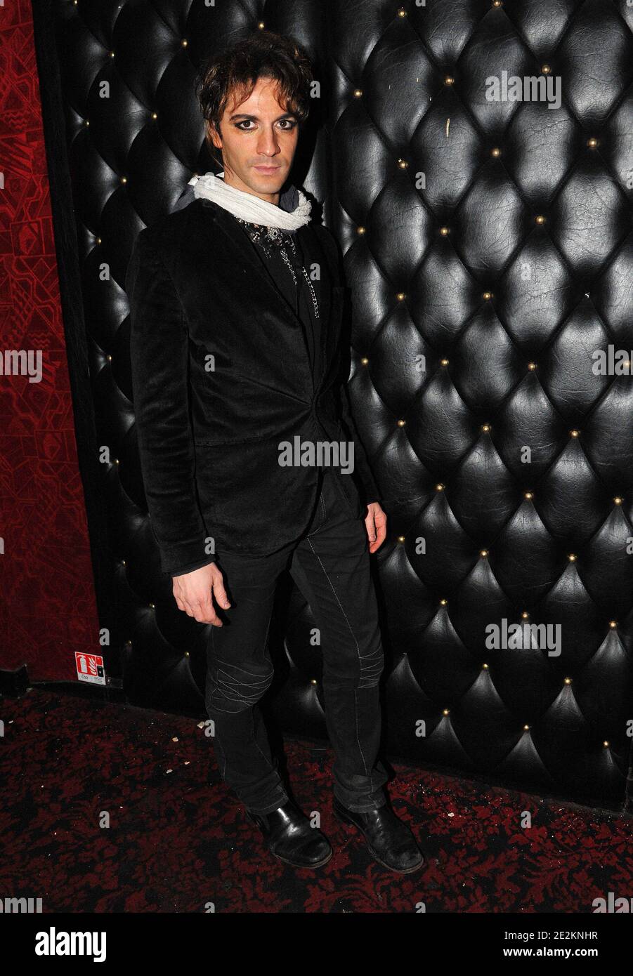 Cast member Mikelangelo Loconte (Wolfgang Amadeus Mozart) poses during ...