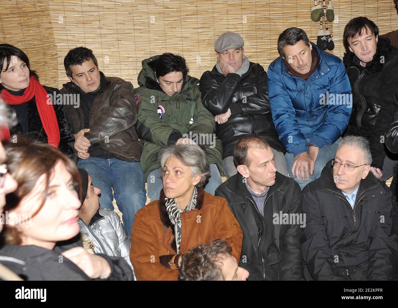 Guy Bedos, Juliette Binoche, Patrick Pelloux, Yvan Attal, Laurent ...