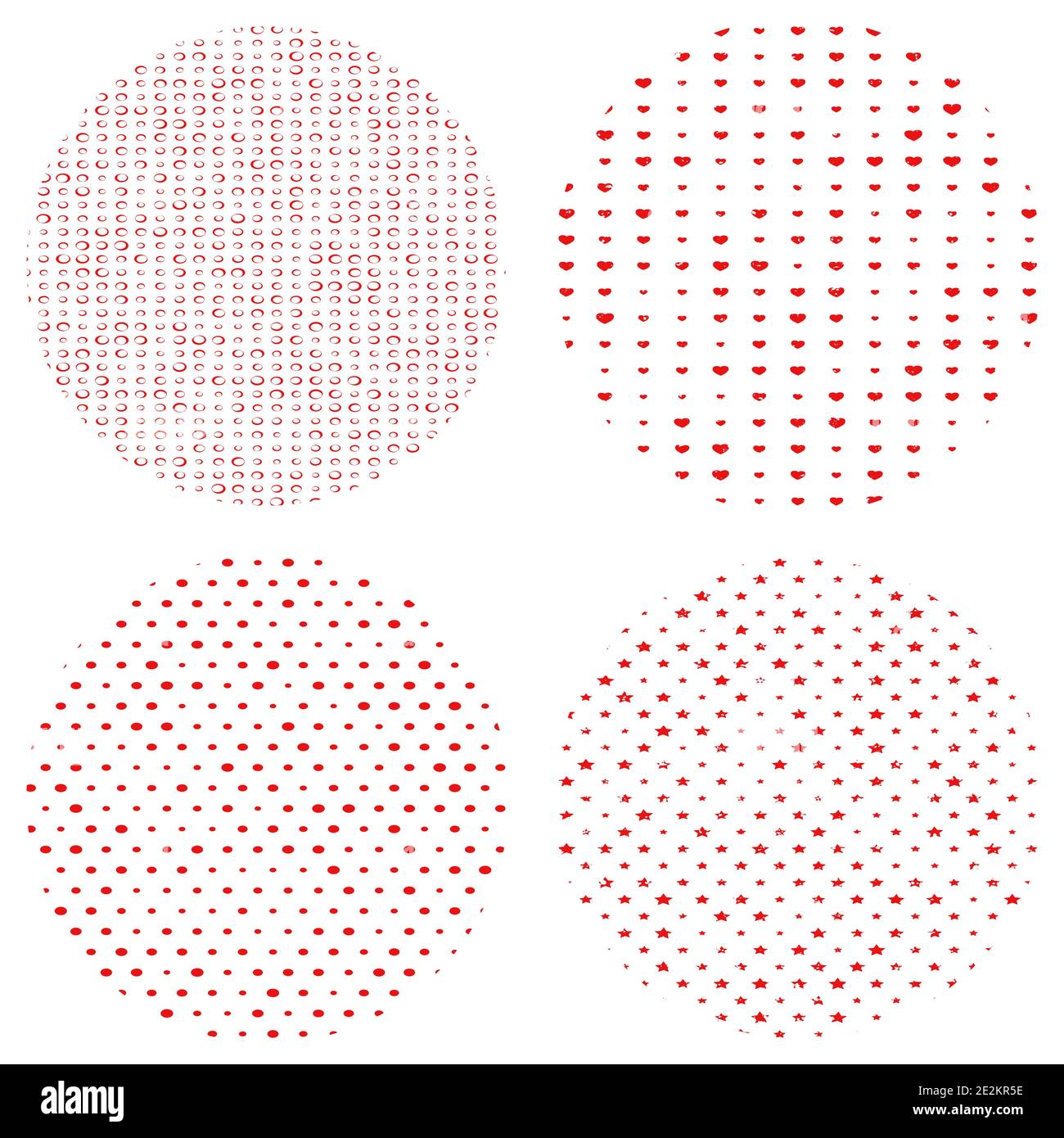 Random star shape pattern Cut Out Stock Images & Pictures - Alamy