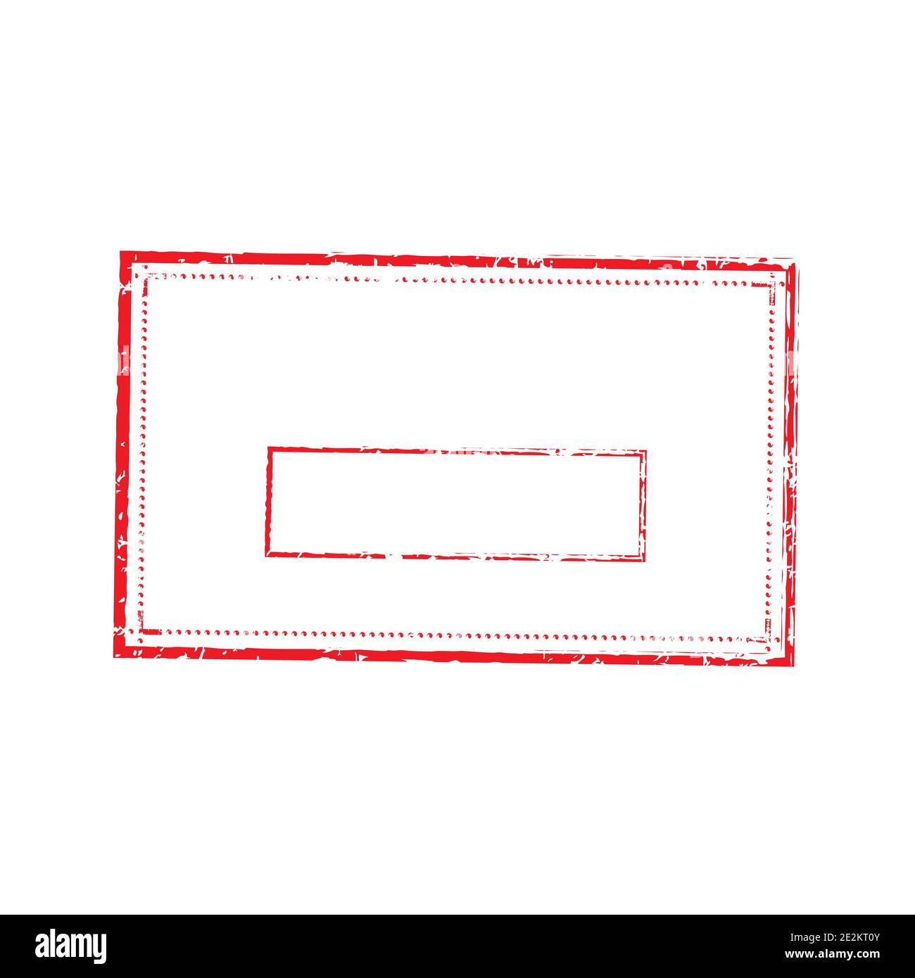 Stamp Rectangle Light 7 Stock Vector Image & Art - Alamy