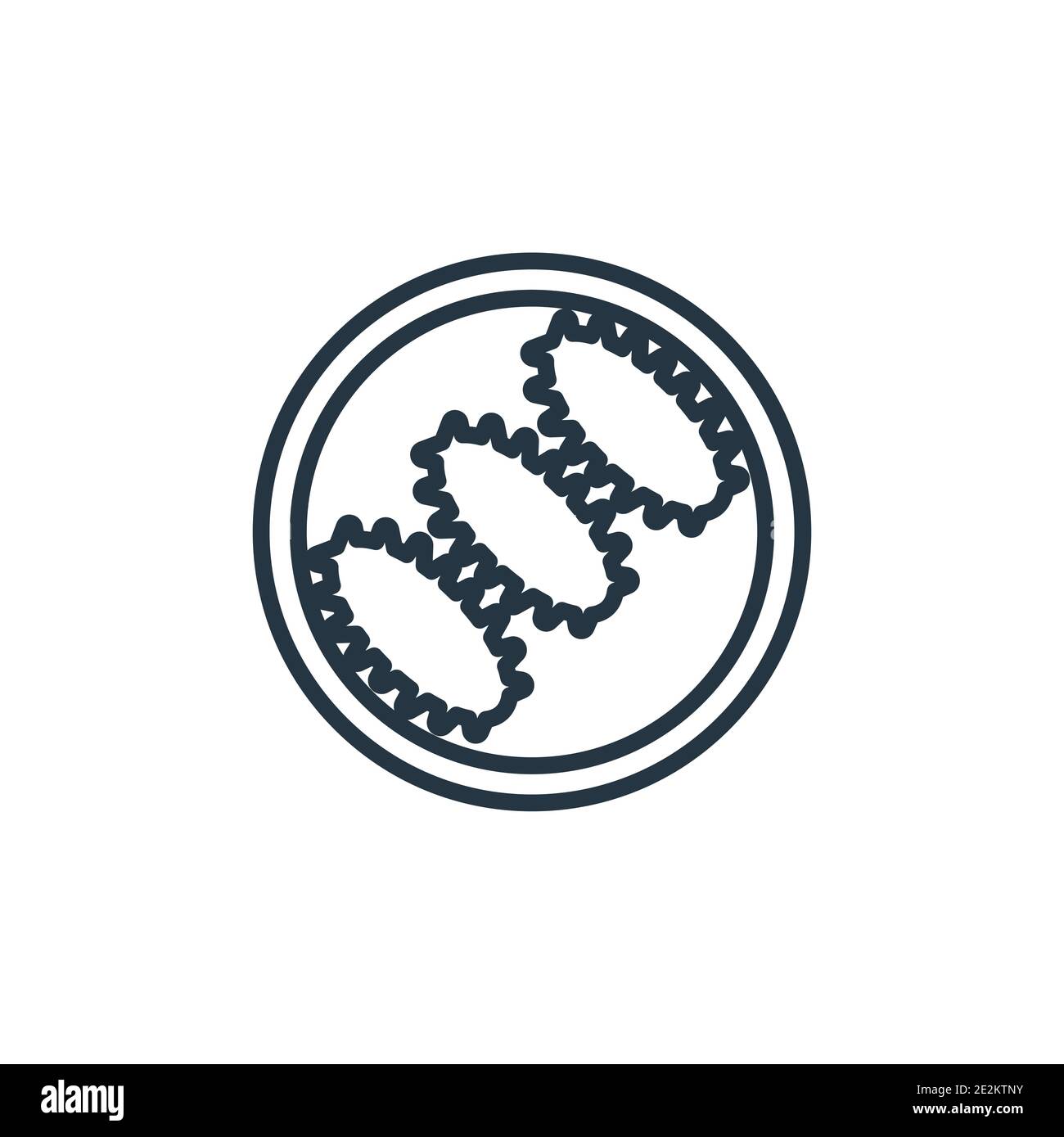 Sea cucumber outline vector icon. Thin line black sea cucumber icon ...