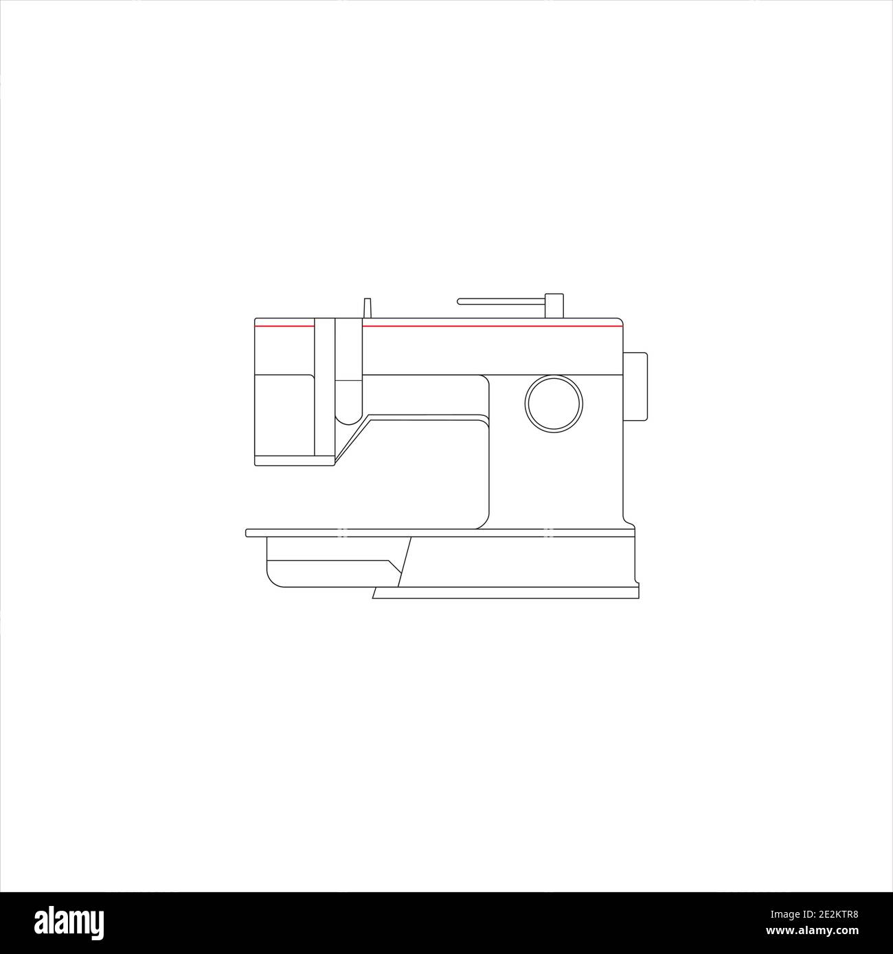 Sewing Machine Outline