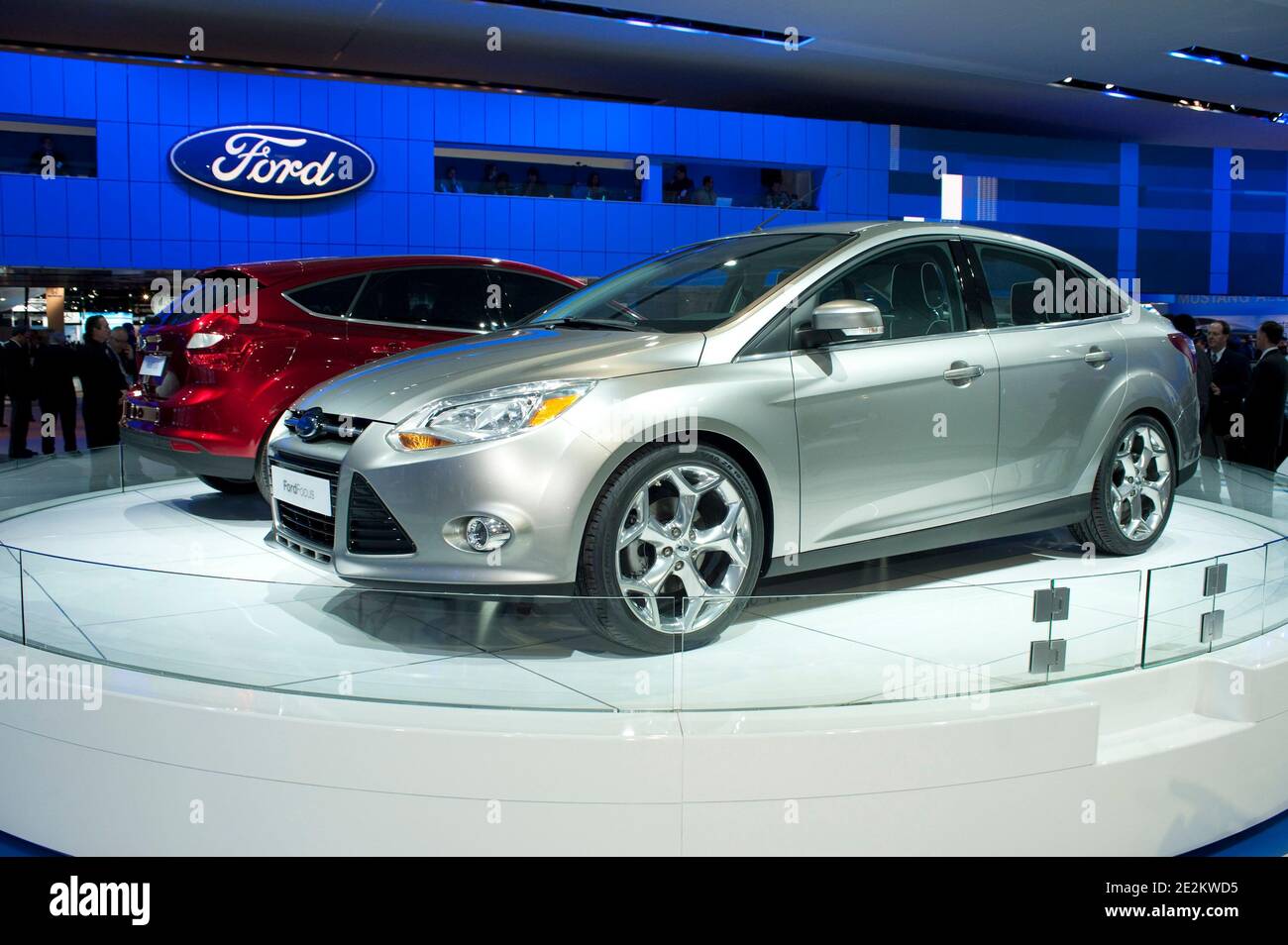 The Ford Focus on display at the 2010 International Auto Show in ...