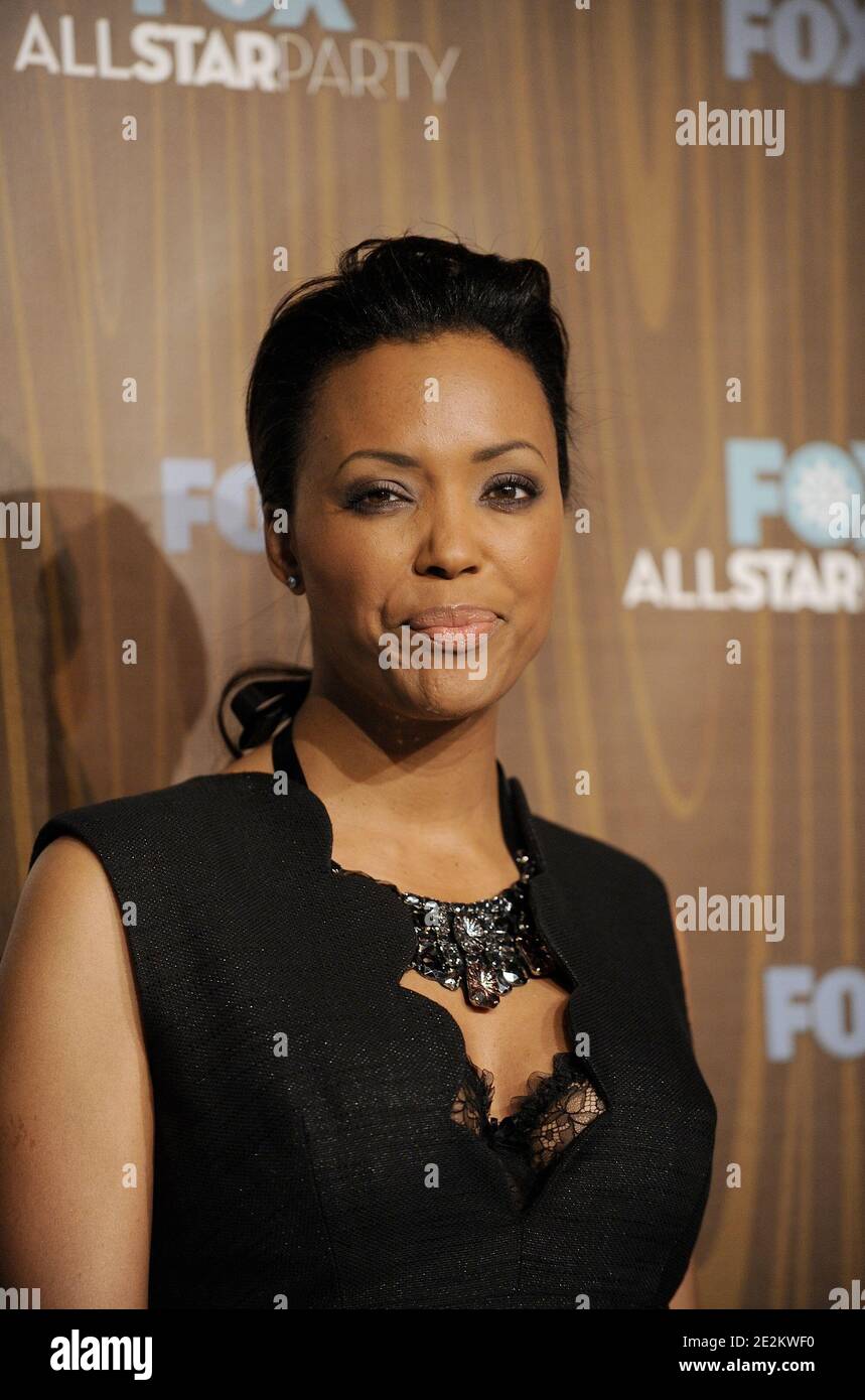 Aisha Tyler attends the Fox Winter 2010 All-Star Party held at Villa ...