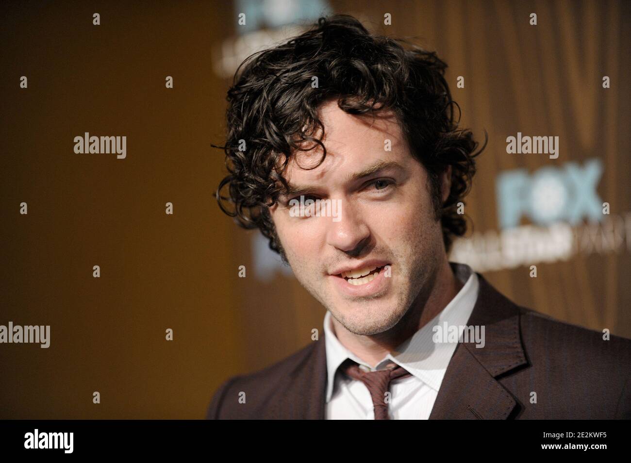 Brendan Hines attends the Fox Winter 2010 All-Star Party held at Villa ...