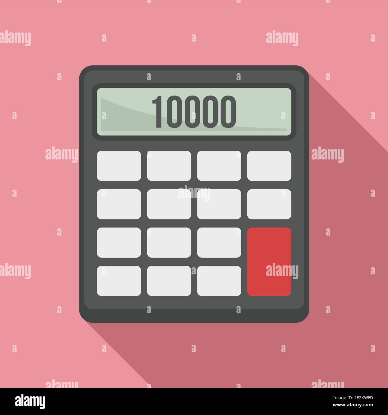 Realtor calculator icon, flat style Stock Vector Image & Art - Alamy