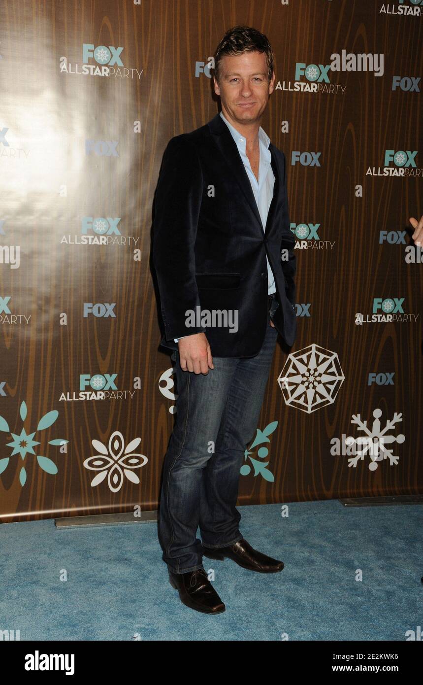 Nicholas Bishop attends the Fox Winter 2010 All-Star Party held at ...