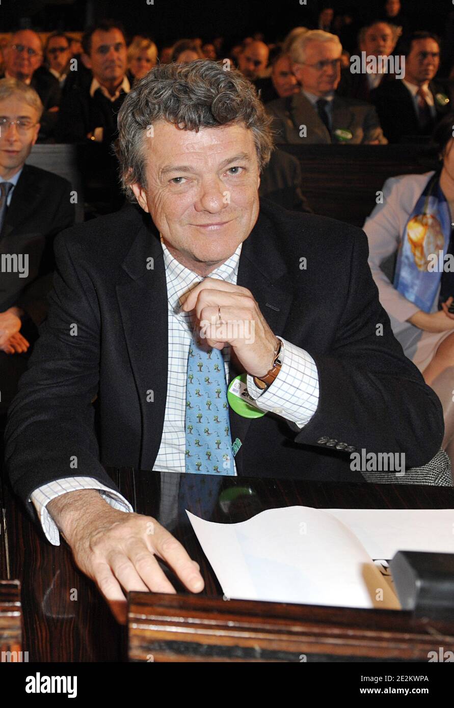 Jean-Louis Borloo attending the premiere of 'Oceans' directed by ...