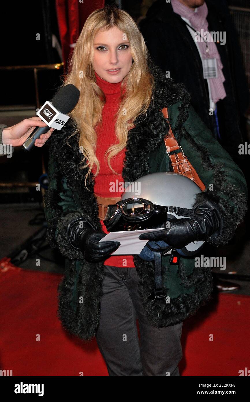 Frederique Bel arriving at the premiere of ' Gainsbourg ' at the ...