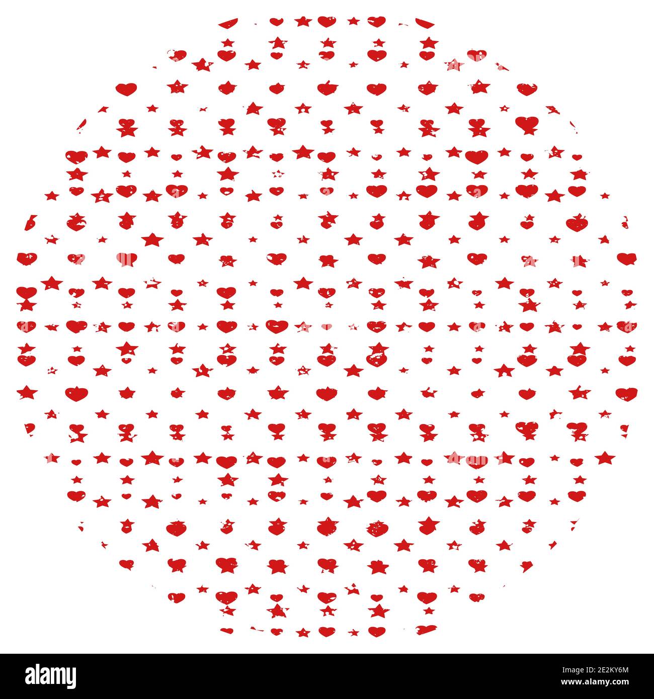 Random star shape pattern Cut Out Stock Images & Pictures - Alamy