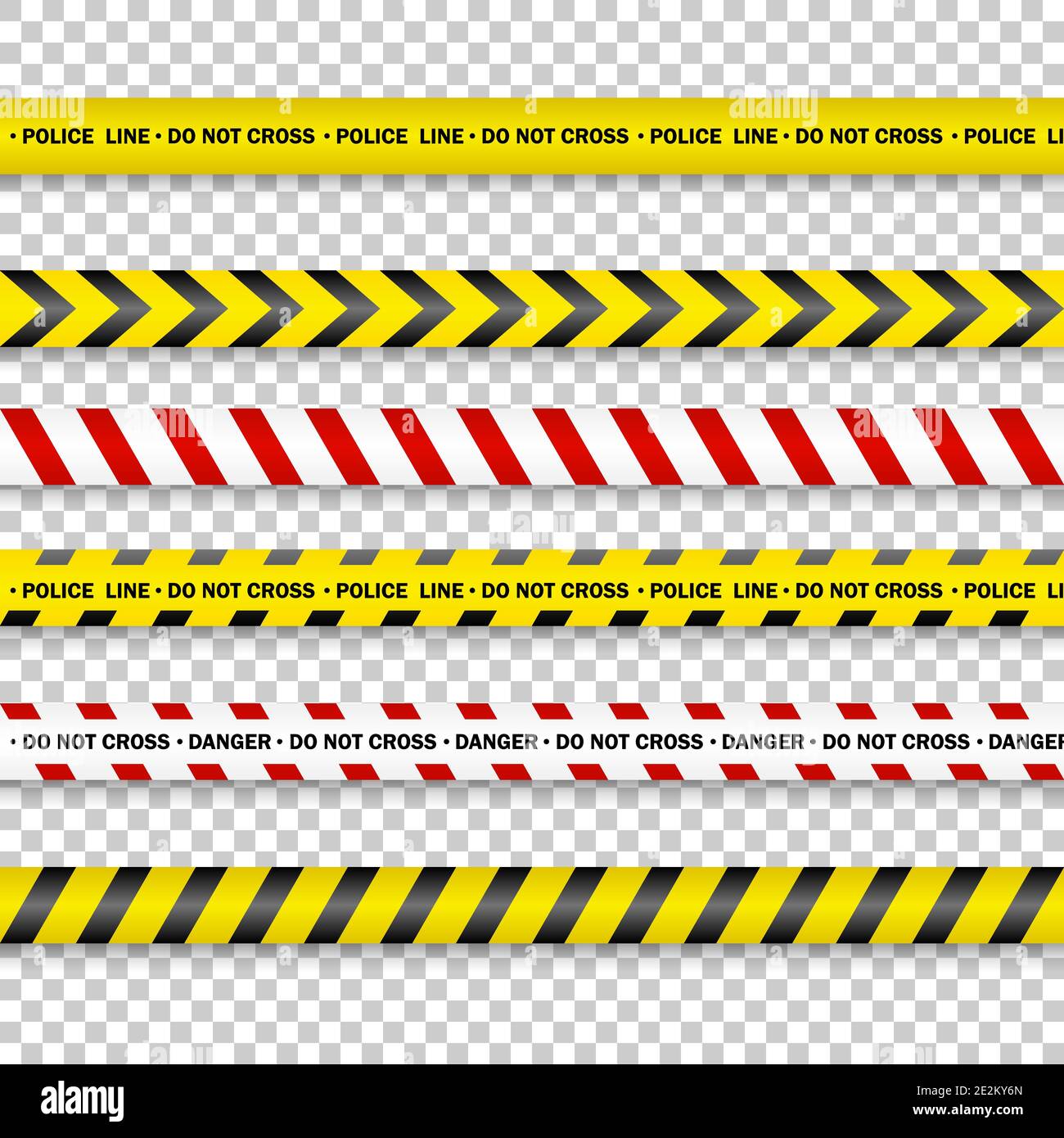 Warning tapes vector vectors hi-res stock photography and images - Alamy