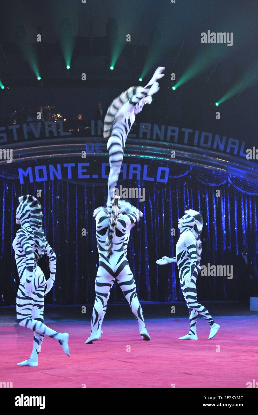 Third day of 34th International Circus Festival in Monte Carlo, Monaco ...