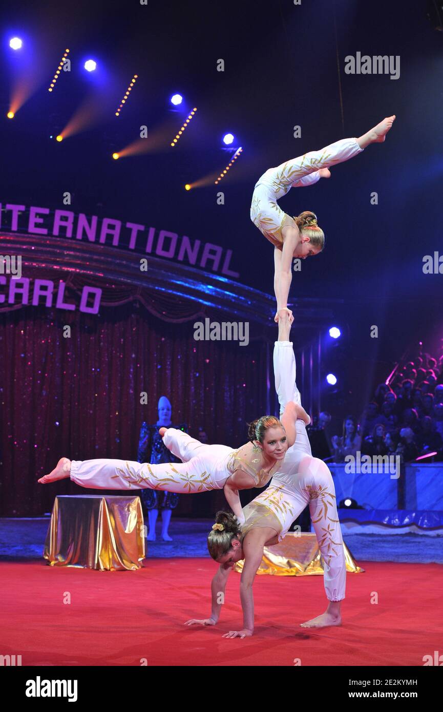 Third day of 34th International Circus Festival in Monte Carlo, Monaco ...