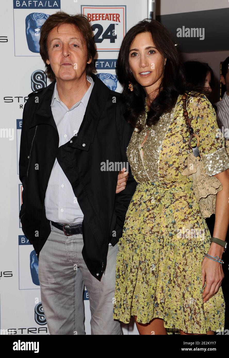 Paul McCartney and Nancy Shevell attend the BAFTA/LA's 16th annual ...