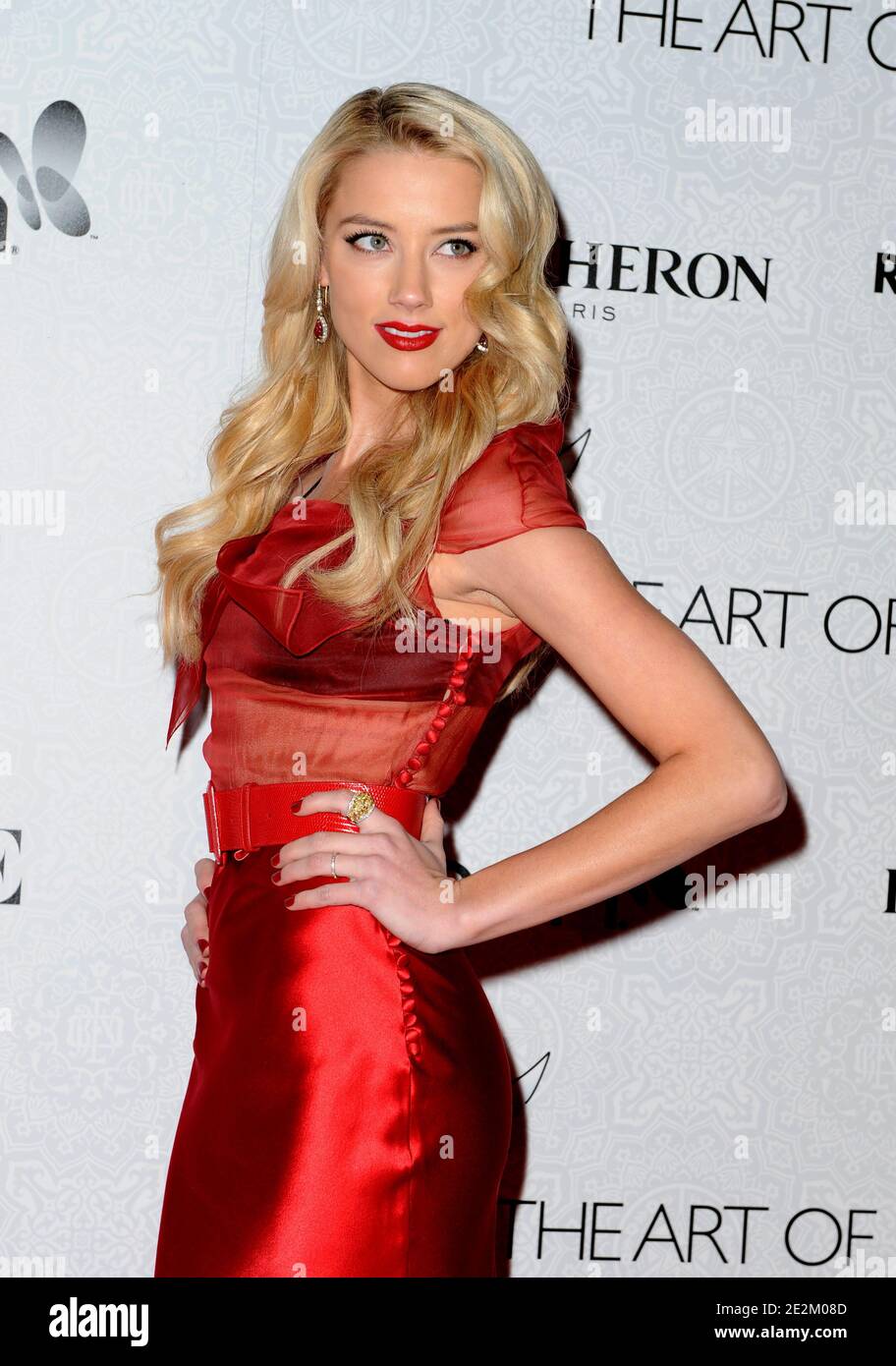 "Amber Heard attends the 3rd Annual Art Of Elysium ""Heaven"" Gala in ...
