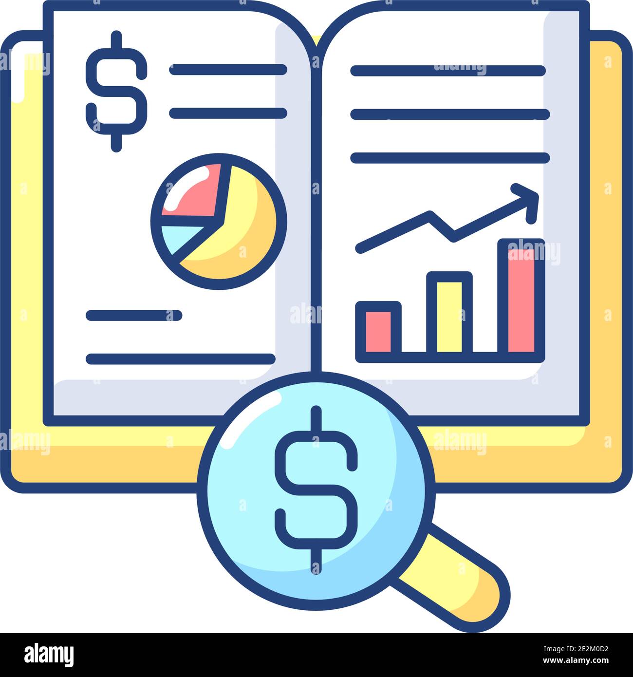 Ledger RGB color icon Stock Vector Image & Art - Alamy