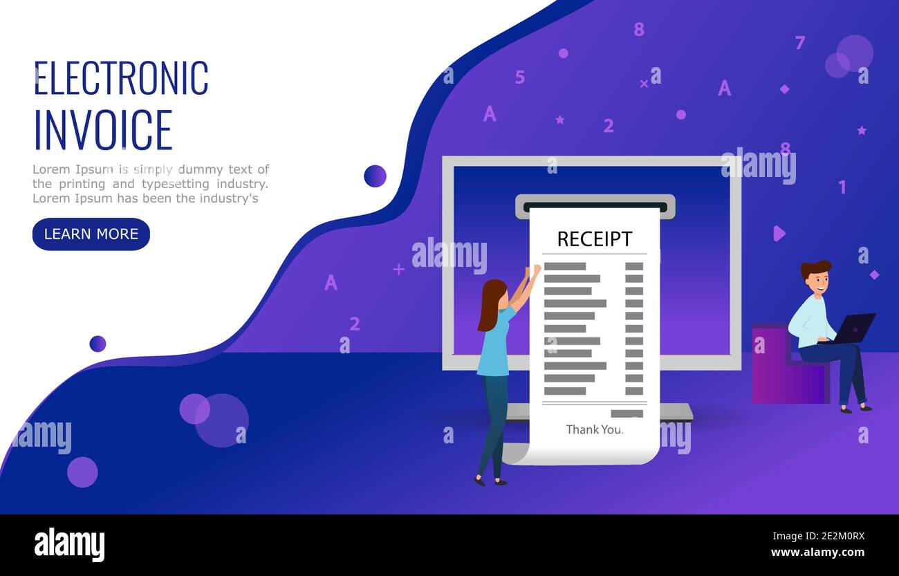 Electronic receipt hi-res stock photography and images - Alamy