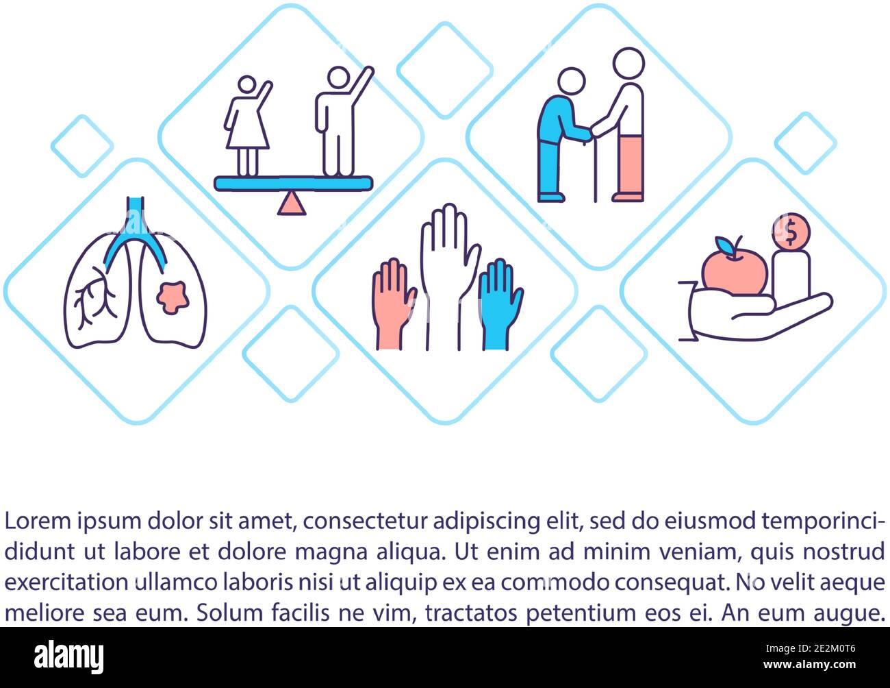 Health policy concept icon with text Stock Vector Image & Art - Alamy