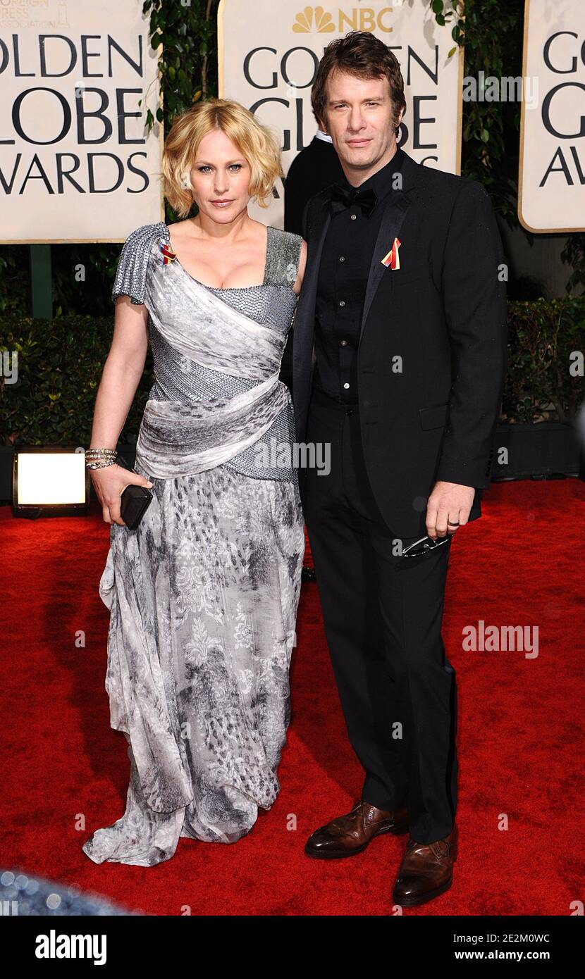 Patricia Arquette and Thomas Jane at the 67th Golden Globe Awards ...