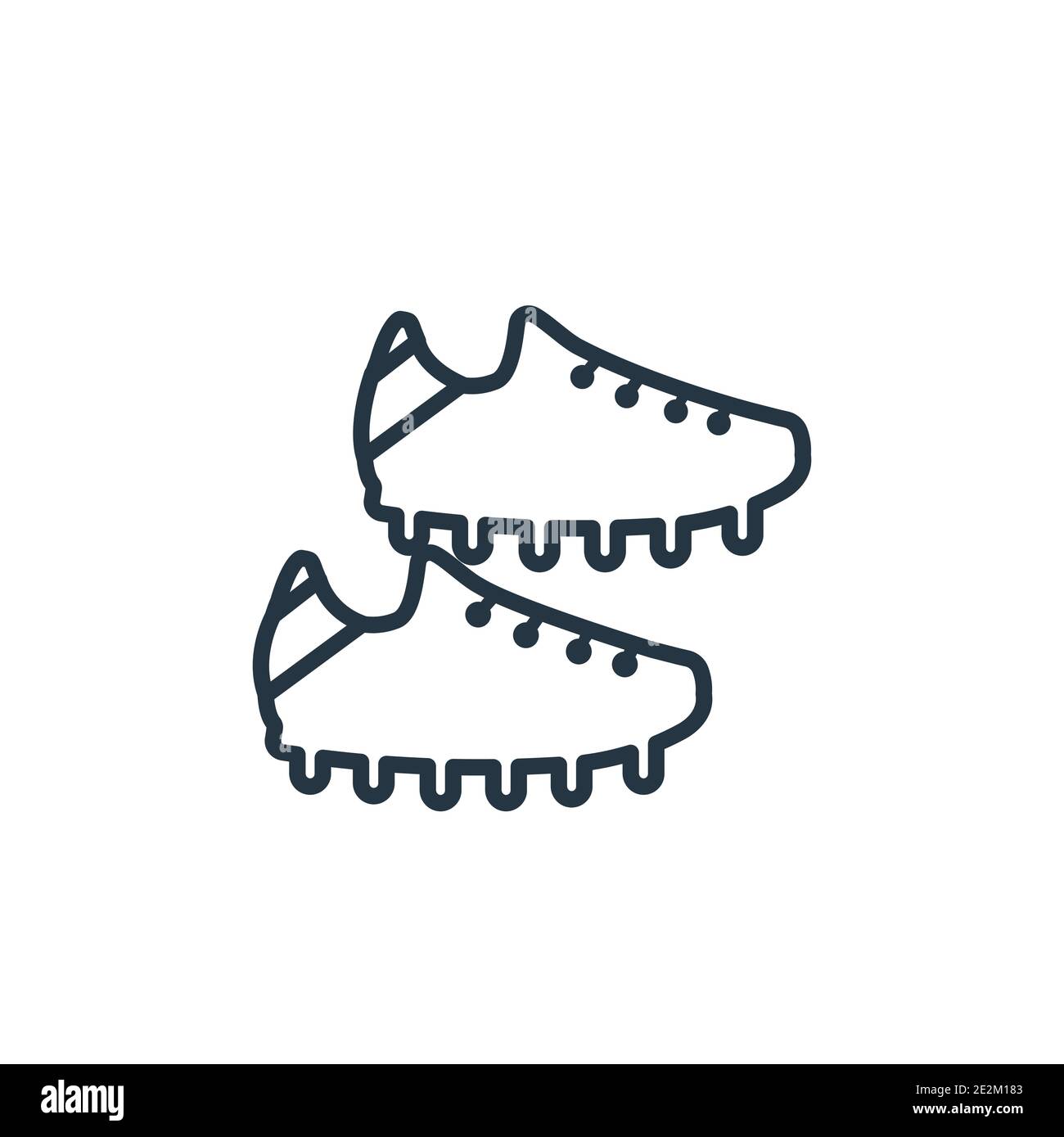 Boots outline vector icon. Thin line black boots icon, flat vector ...