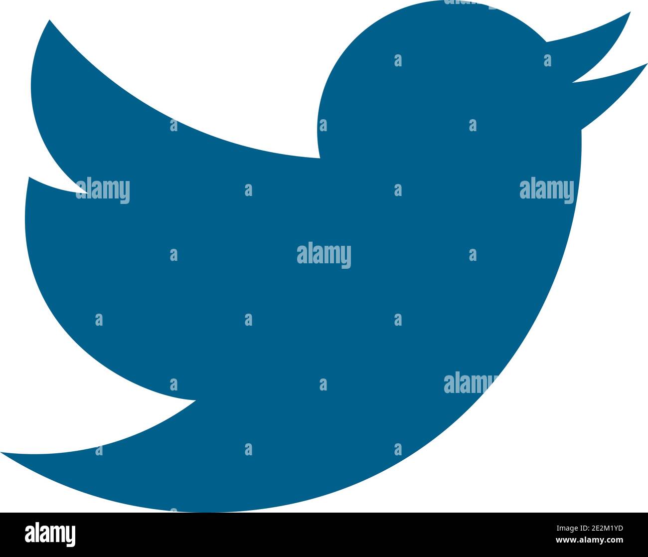 Blue bird. Vector Logo. Blue bird in white background. JPG, JPEG, EPS ...