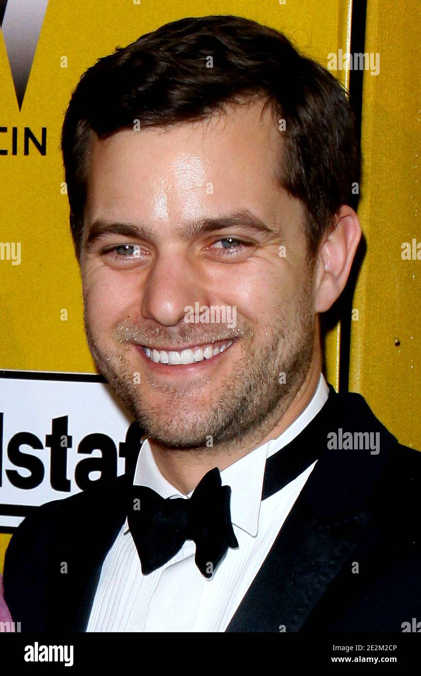 Joshua Jackson arriving for The Weinstein Company's 2010 Golden Globe ...